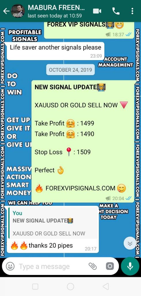 Forex VIP Signals Review: October 23, 2019 Trading Performance Analysis