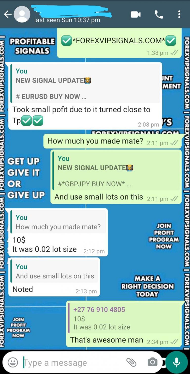 Customer testimonials 101 | Forex Vip Signals